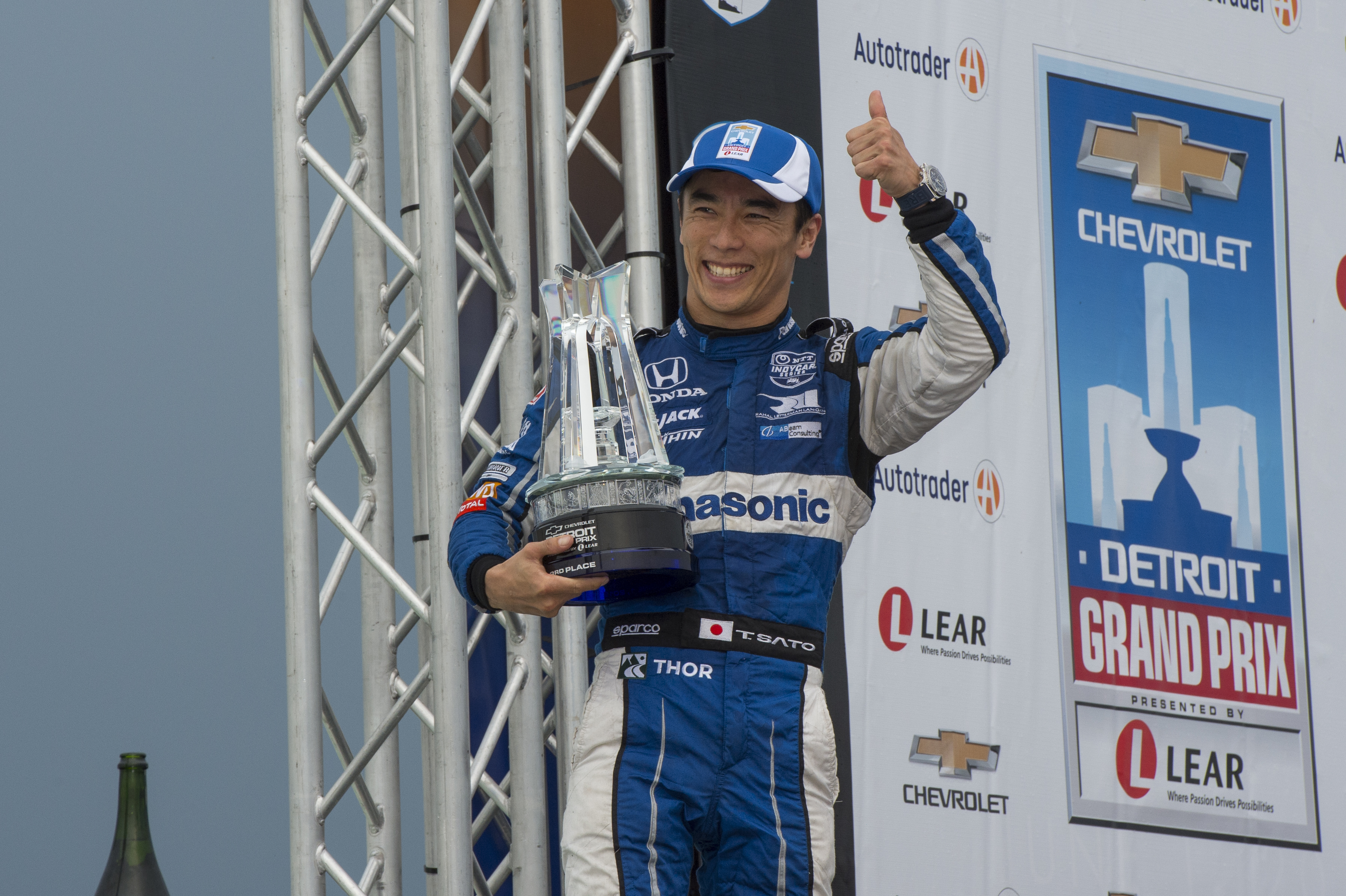 Sato Earned His Third Podium Finish of the Season with Third Place in ...